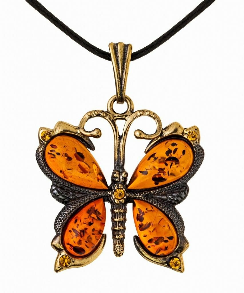 Подвеска, янтарь