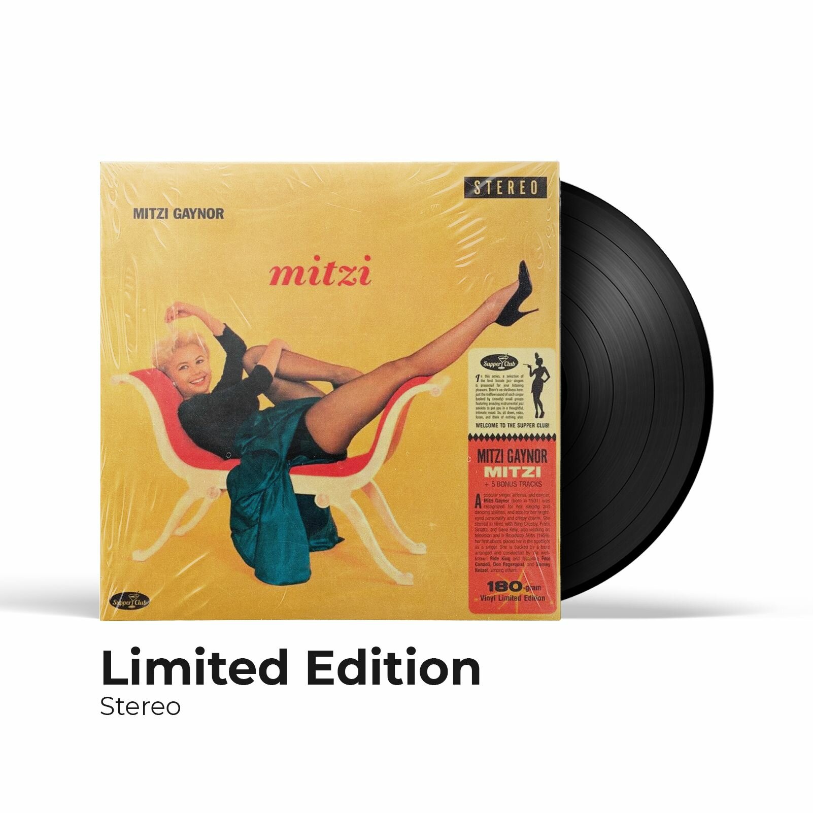 Фирменная виниловая пластинка Mitzi Gaynor - Mitzi (LP), 2023, Limited Edition