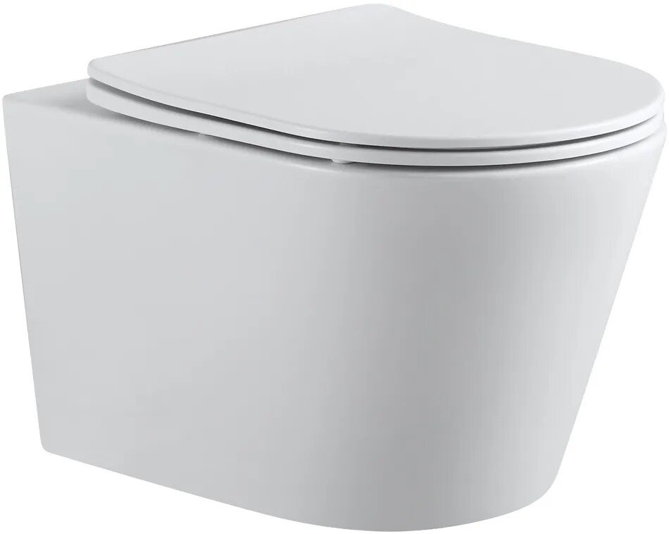 Унитаз подвесной Aquanet Atago 2.0 W rimless 243549