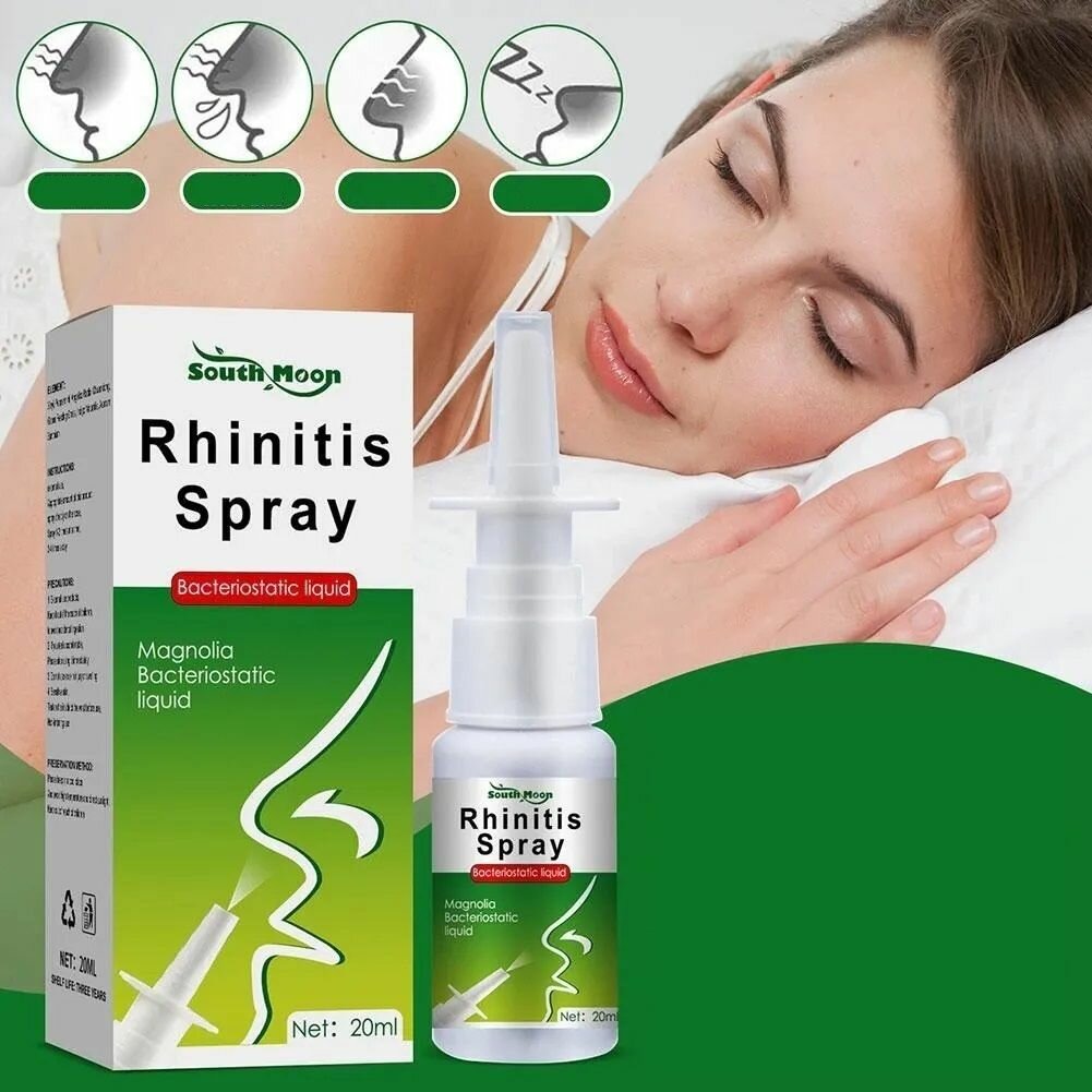 Спрей для носа Rhinitis от насморка, ринита, синусита 20 мл, капли в нос