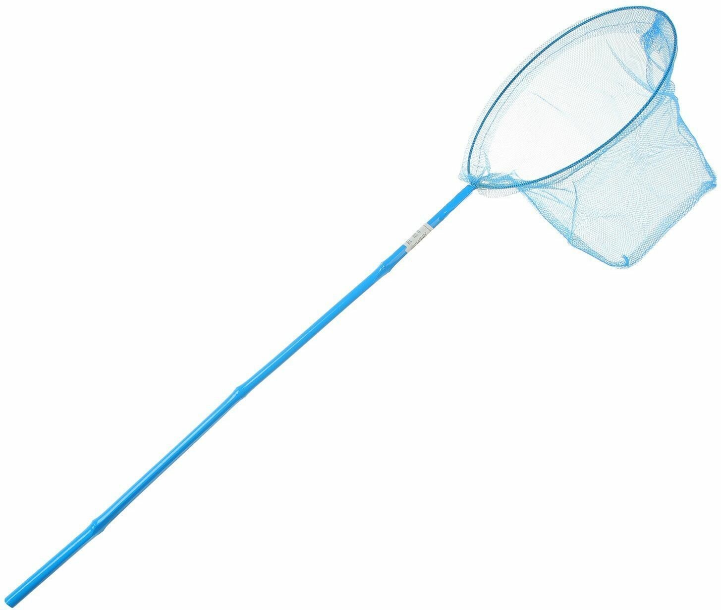 Сачок детский для ловли бабочек и насекомых, для подвижных игр на улице, аквариума и пруда, бамбуковая ручка, длина 60 см, диаметр 25 см, цвета микс