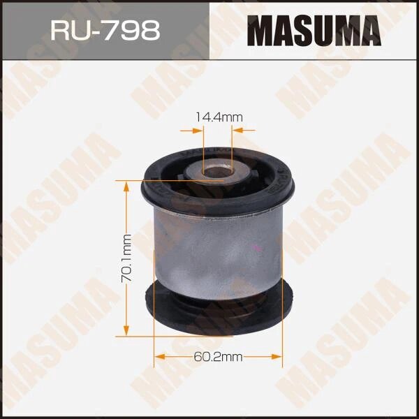 Сайлентблок задний нижний Masuma RU-798