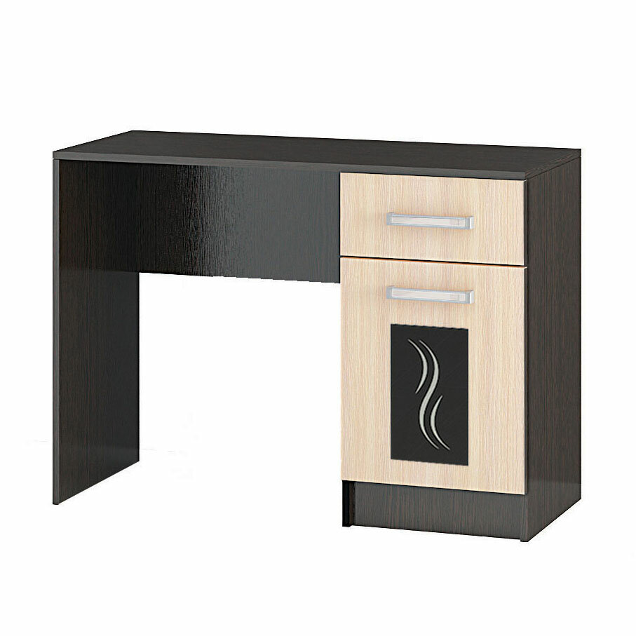 Эрика стол косметический (1020*750*430) цвет Венге/дуб молочный