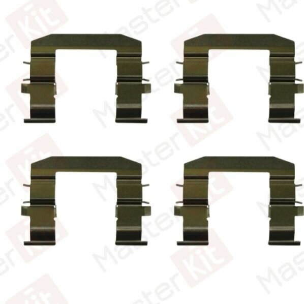 Пластины прижимные передних колодок HYUNDAI i40(VF) 12-, Hyundai ix35(LM) 10-, KIA Sorento(JC) 02-, Soul II 14-