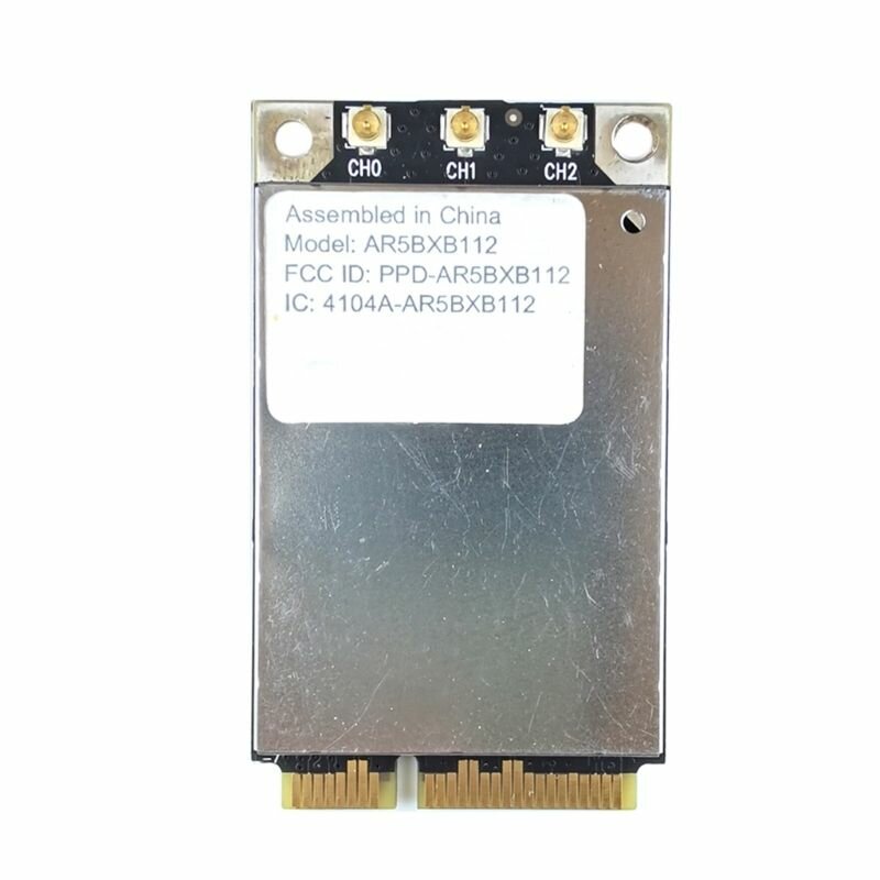 AR5BXB112 AR9380 Двухдиапазонная мини-PCI-E беспроводная Wi-Fi карта 450 Мбит/с для A1311 A1312 2009 2010 2011 Desktop