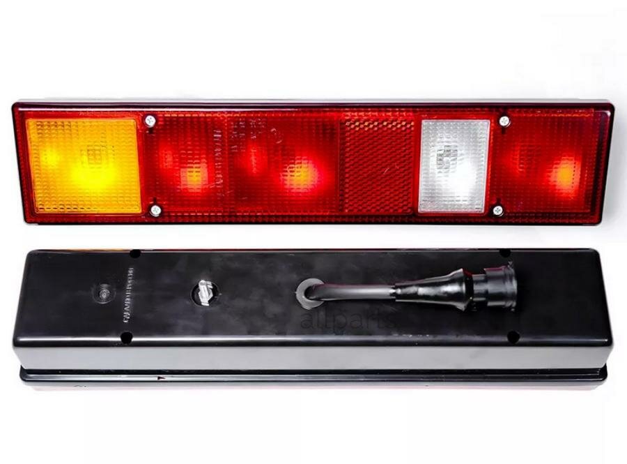 Техавтосвет 7702222 фонарь задний! UNIVERSAL без лампы (узкий, задний ход)\ ГАЗ-3302