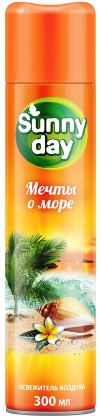 SUNNY DAY Освежитель воздуха мечты О море,300см3