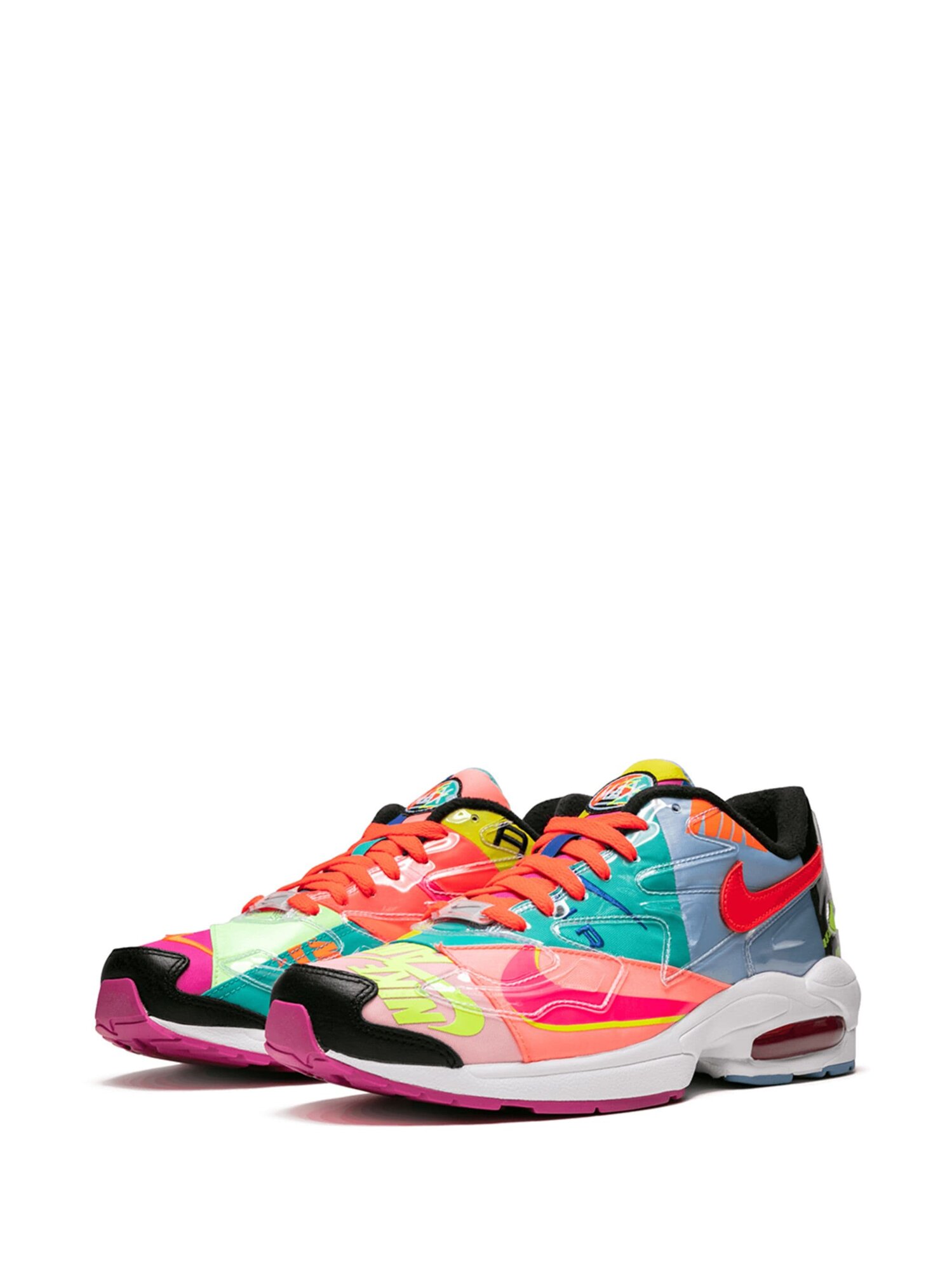 Кроссовки NIKE Air Max 2 Light QS, размер 9.5 US, черный — фото 1