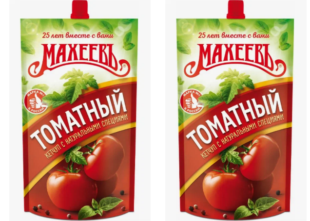 Кетчуп Махеевъ Томатный, 300 гр, 2 шт