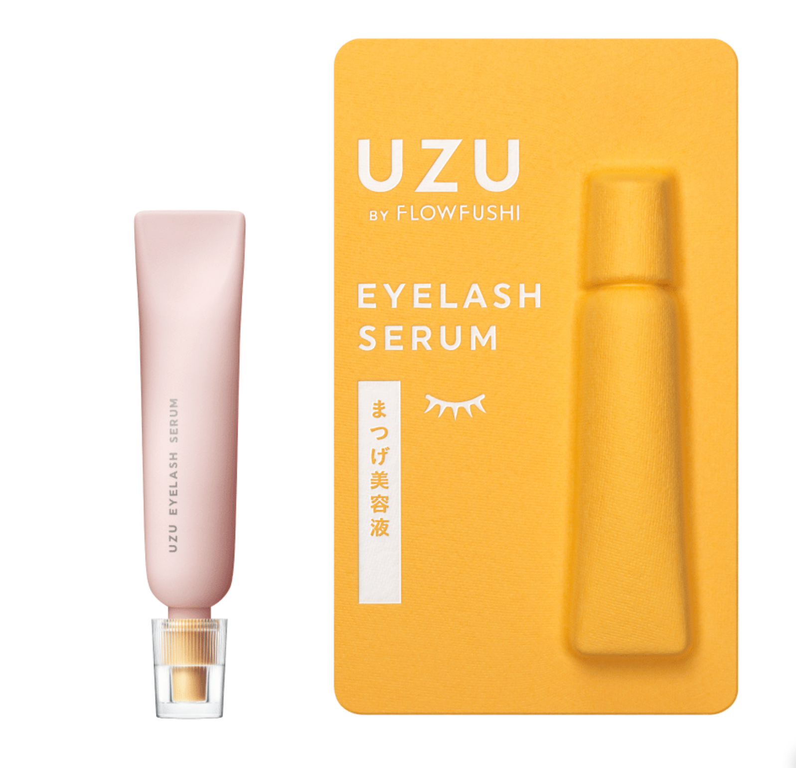 FLOWFUSHI Сыворотка для ресниц и бровей UZU Eyelash Serum рост и укрепление 7 мл