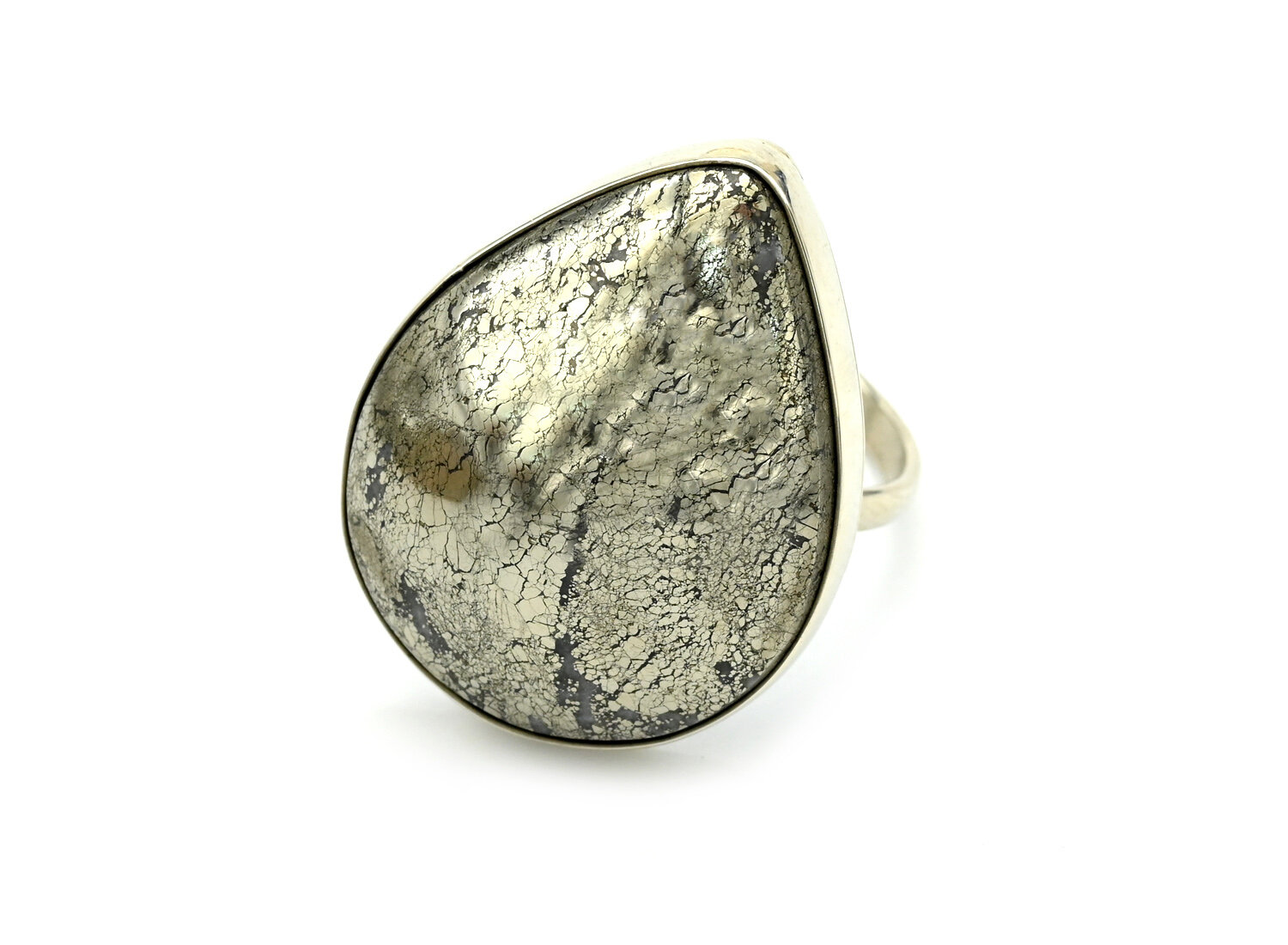 Кольцо, пирит