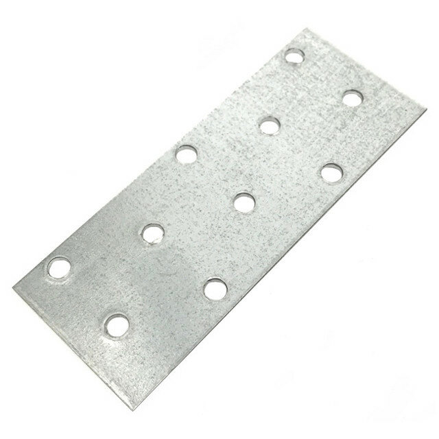 Соединительная пластина 40х400 мм для крепления металлических и деревянных конструкций