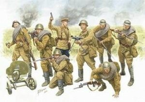 3526 Звезда Пехота Красной Армии Масштаб 1/35