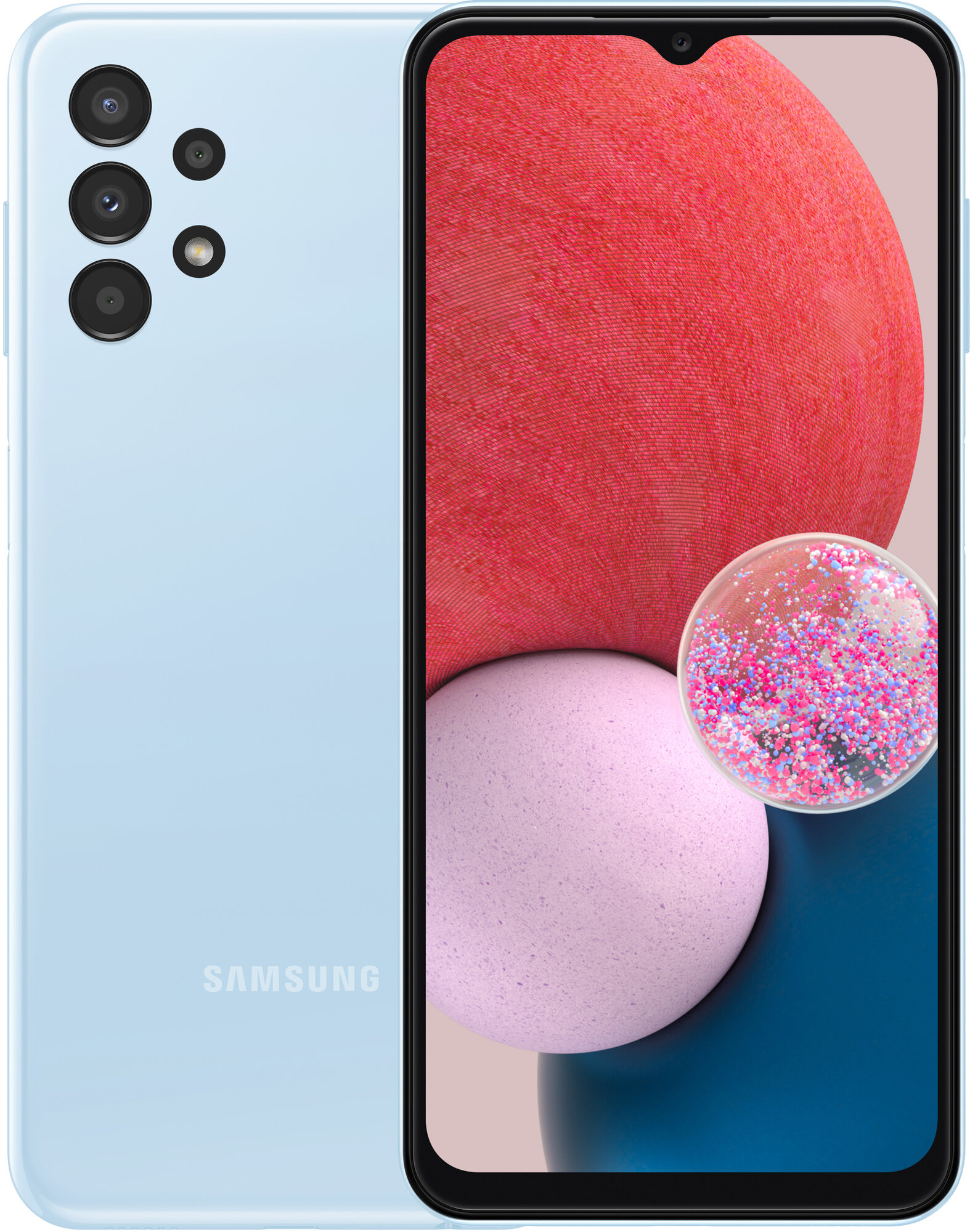 Смартфон Samsung Galaxy A13 4/64GB, Android 12, Blue, голубой