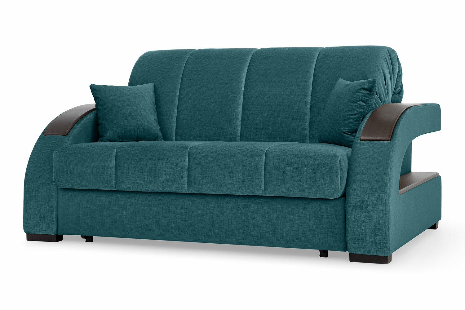 Диван-кровать DREAMART Барселона прямой, 181х92х119 см, механизм аккордеон, цвет бирюзовый