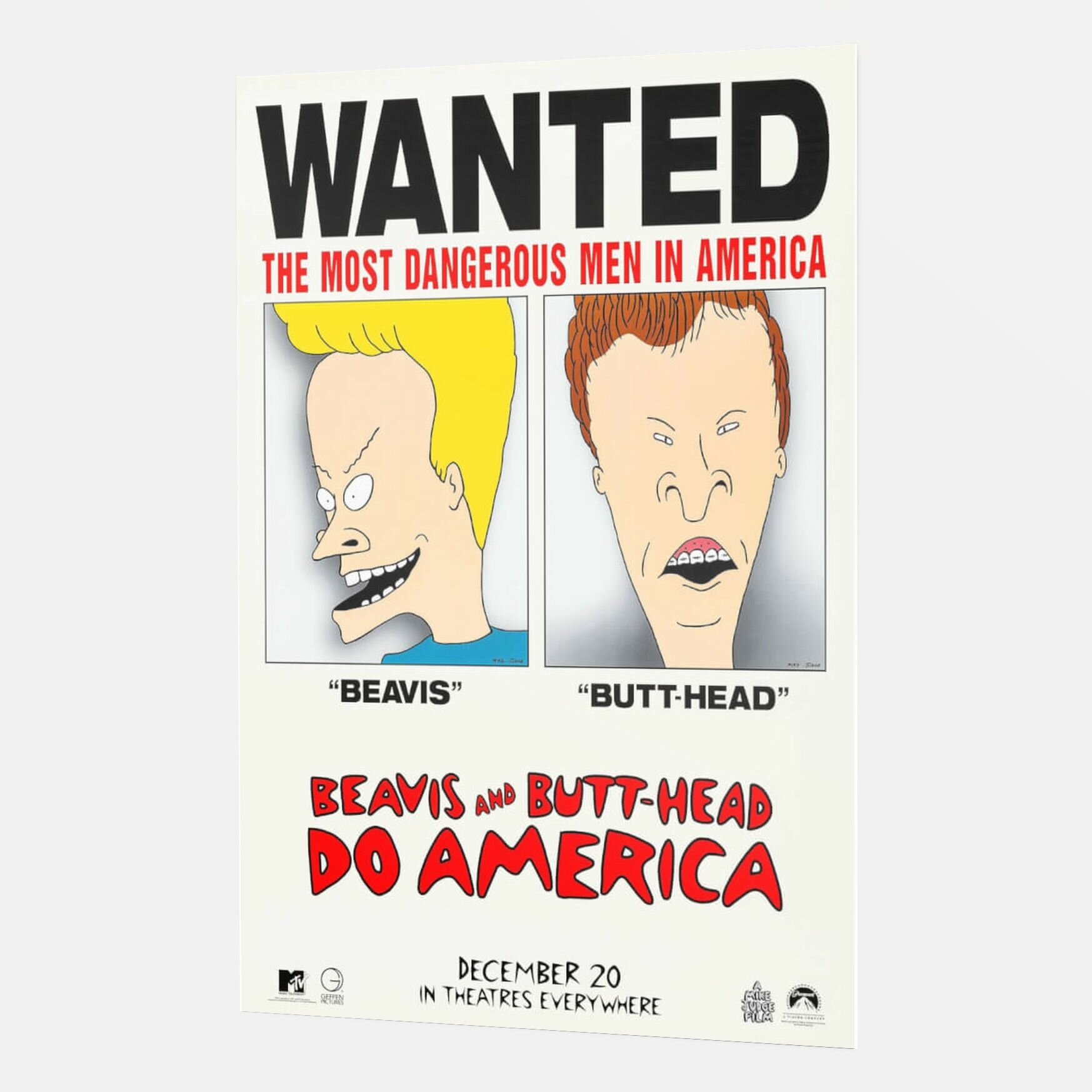 Постер (плакат) по фильму Бивис и Баттхед уделывают Америку 40x60 см. от Poster4me