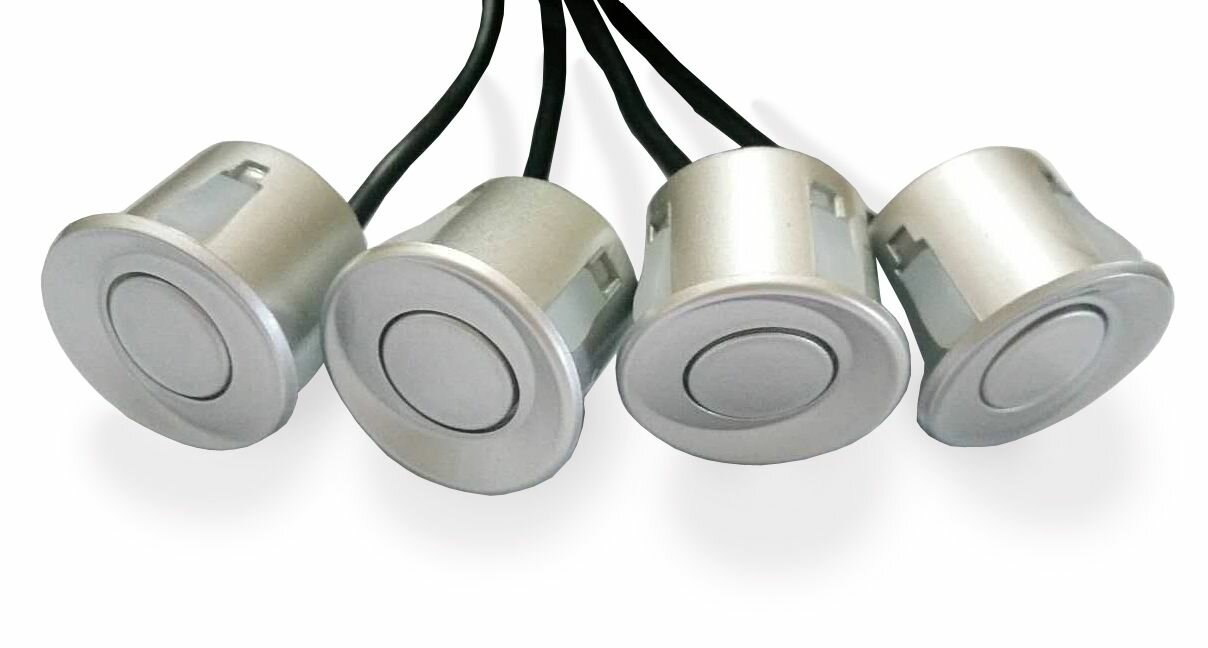 43314 Датчик парктроника 2.5 м (серебро) 22мм (1 датчик)