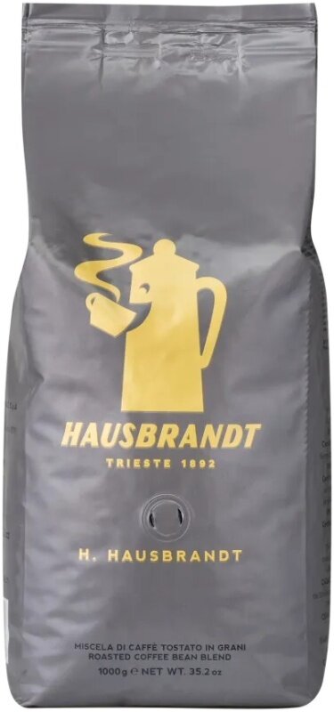 Кофе в зернах "Hausbrandt", средняя обжарка, арабика/робуста, 1кг
