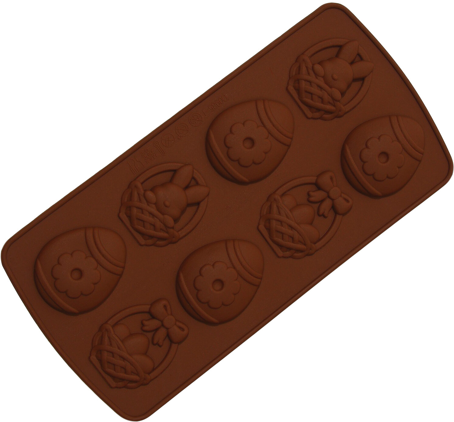 Силиконовая форма Со Светлой Пасхой! 8 ячеек