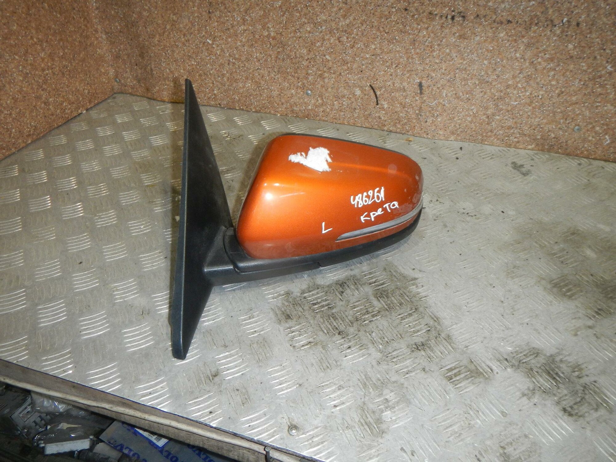 Б/У Зеркало левое электрическое, Hyundai (Хендэ)-CRETA (21-) HYUNDAI CRETA (21-) 8 контактов. сломан повторитель, нет зер...