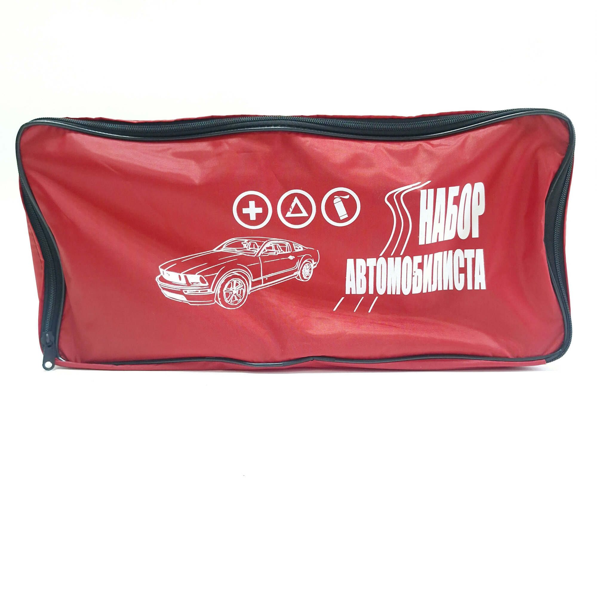 Сумка "Набор автомобилиста" 46*22*12 красная