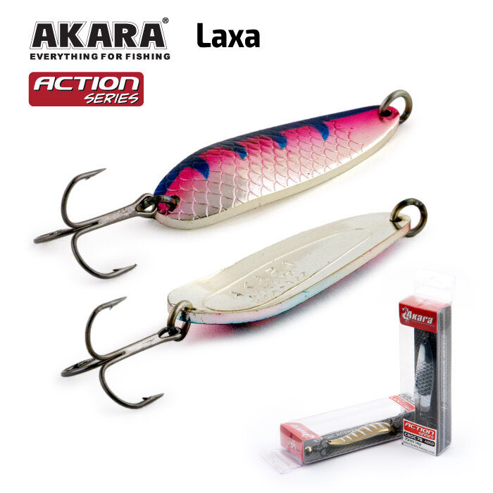 Блесна колеб. Akara Action Series Laxa 70 28 гр. 1 oz. AB96