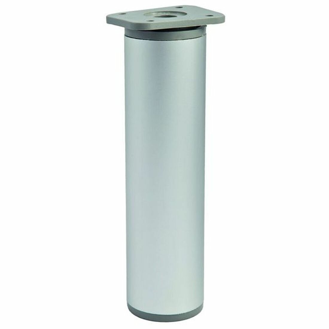 Опора мебельная цилиндрическая DAP-77 h=150, алюминий