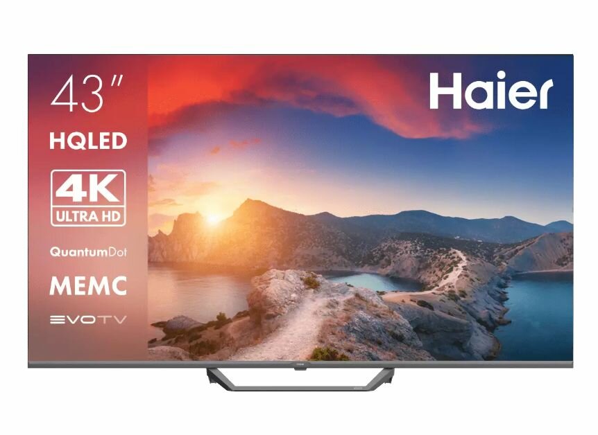 Телевизор Haier 43 Smart TV S2 Pro, черный