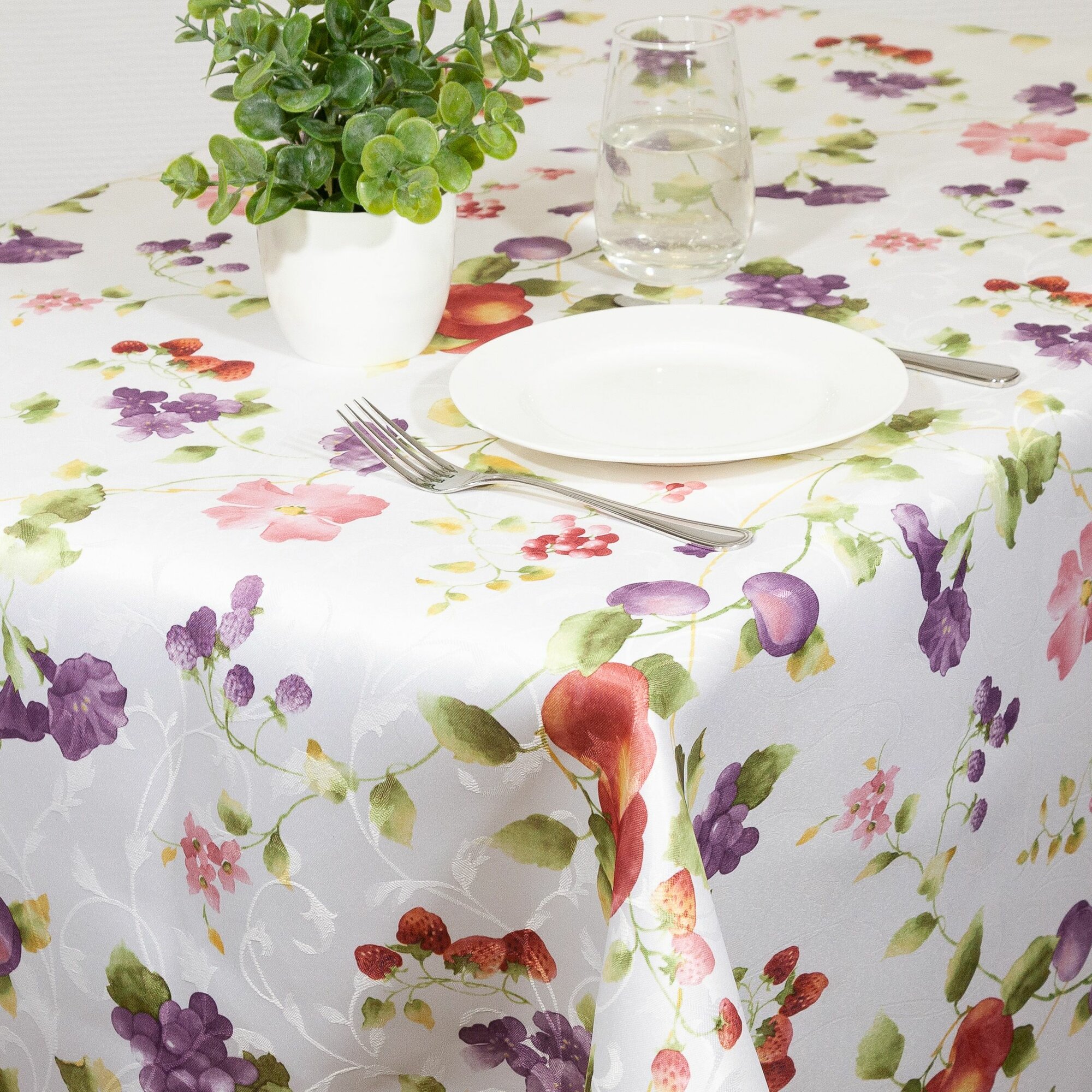 Скатерть 150х160 см прямоугольная Wellness