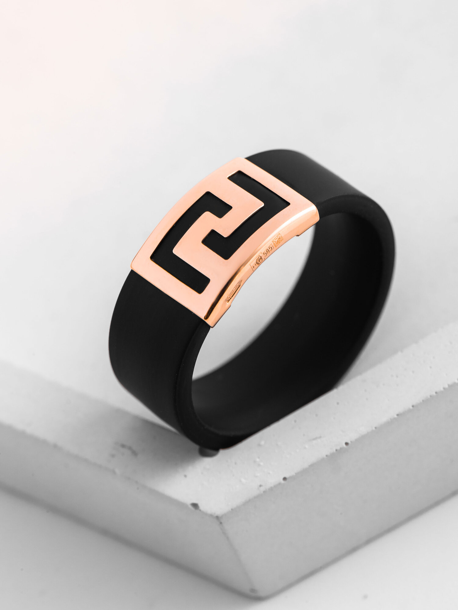 Кольцо, красное золото, 585 проба