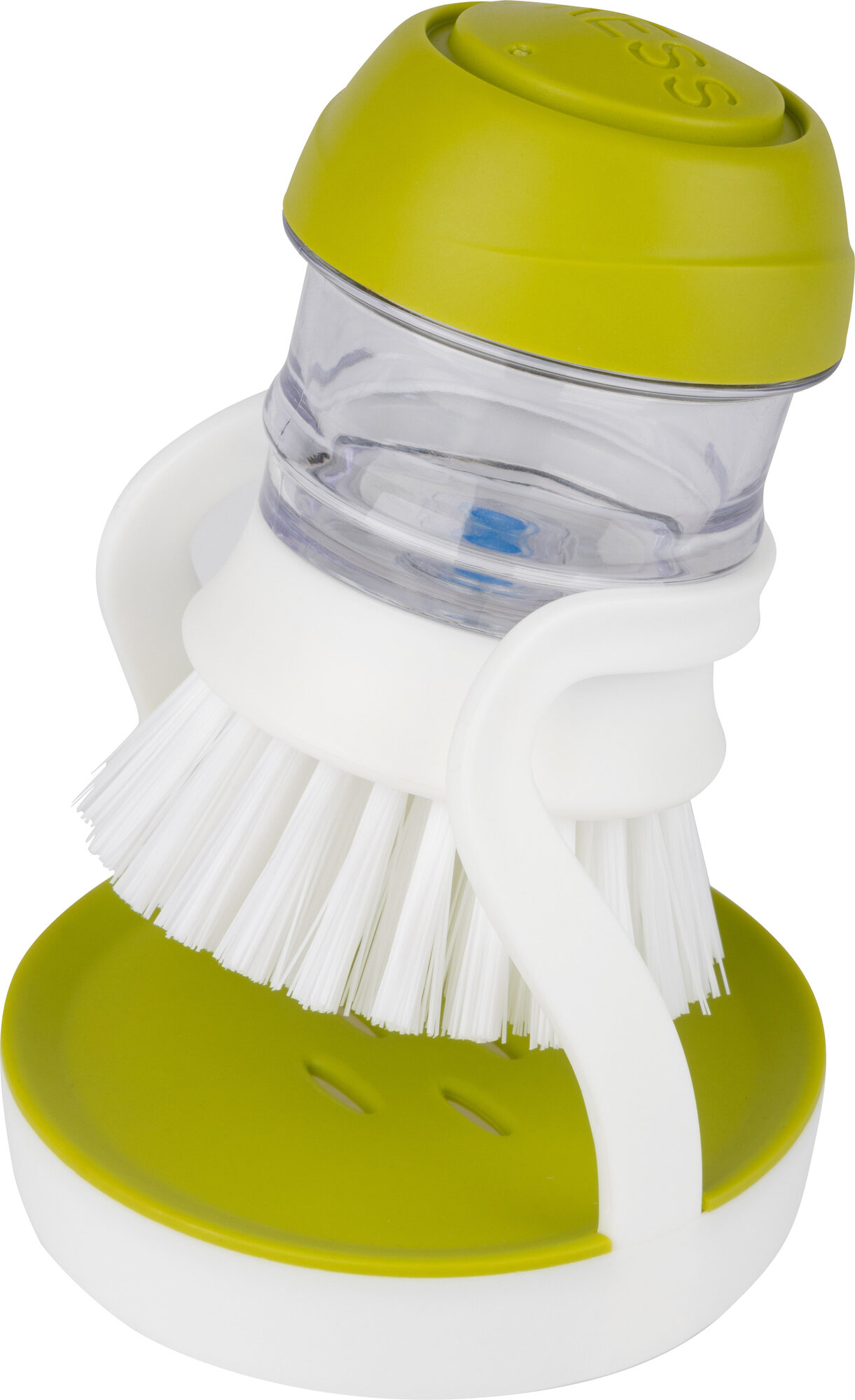 Щетка для мытья посуды с дозатором для моющего средства