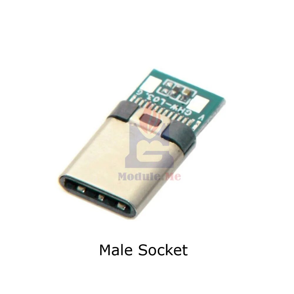 Diymore 24 Pin Type C Connector Male Socket