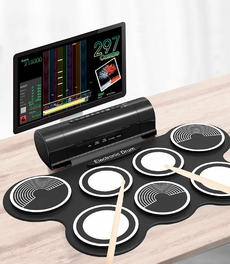 Портативная барабанная установка Roll Up Drum Kit MD759