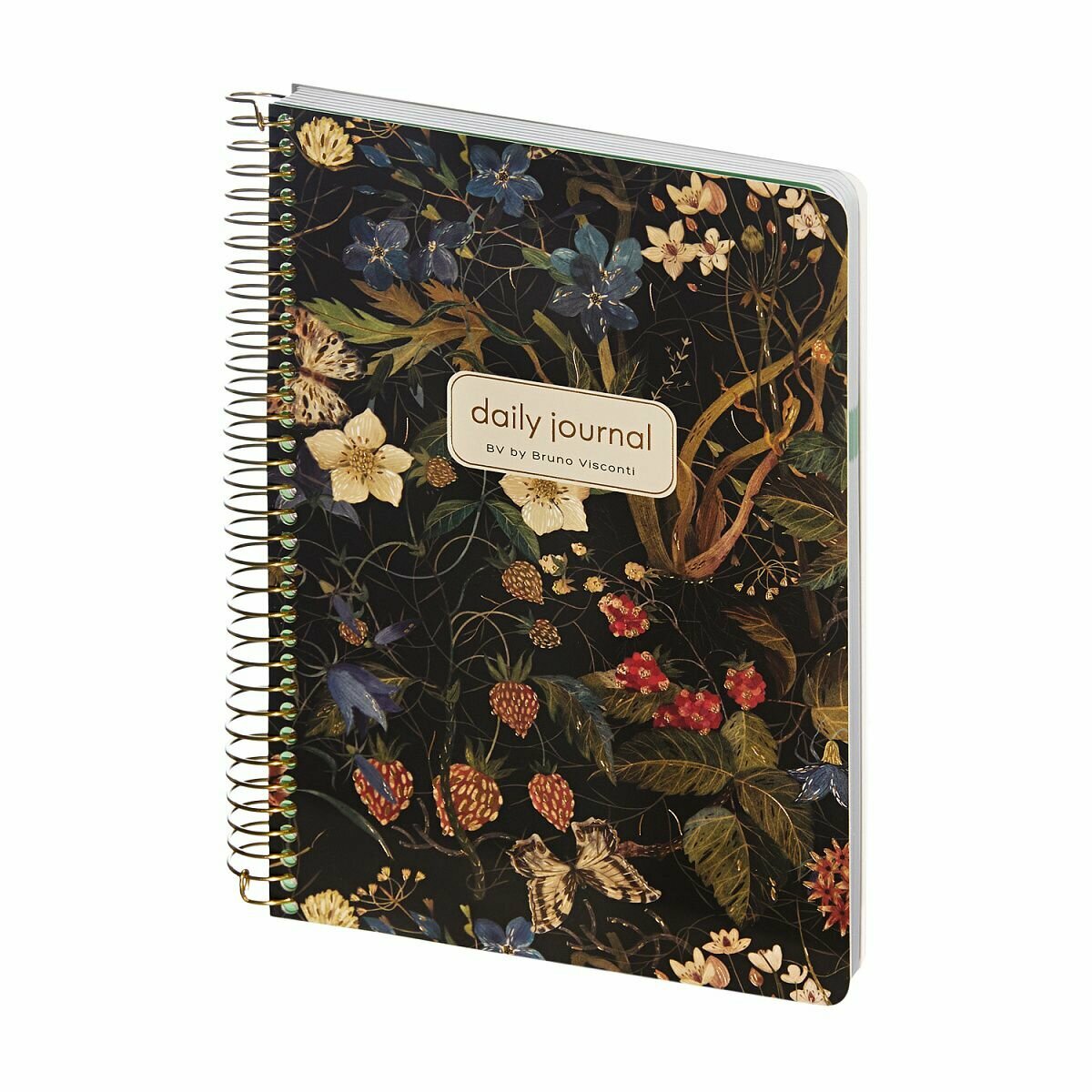 Ежедневник А5 BrunoVisconti "Лесные ягоды" недатированный 272 стр