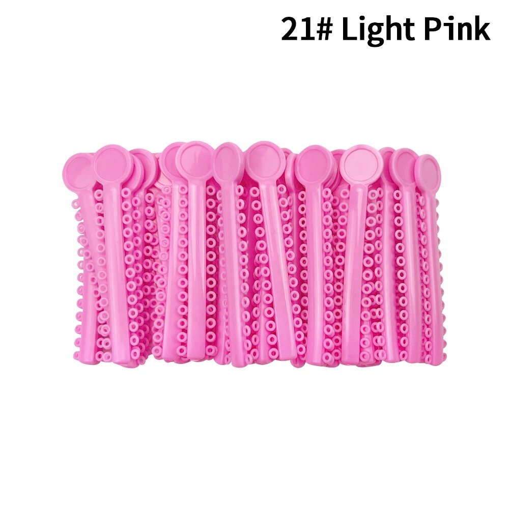 YOUYA DENTAL Эластичные лигатуры для брекетов 1040 шт. Number 21