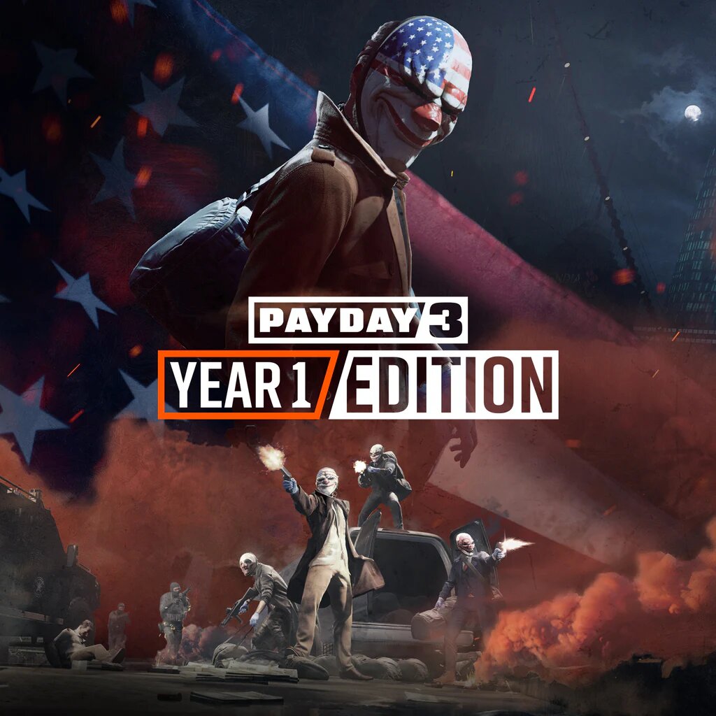 Игра PAYDAY 3 Year 1 Edition, цифровое издание PlayStation 5, регион Индия / код пополнения баланса