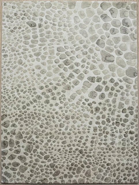 Ковер бельгийский на пол 280х380 см бежевый модерн современный ворс 11 мм 409441 Kover-Russia