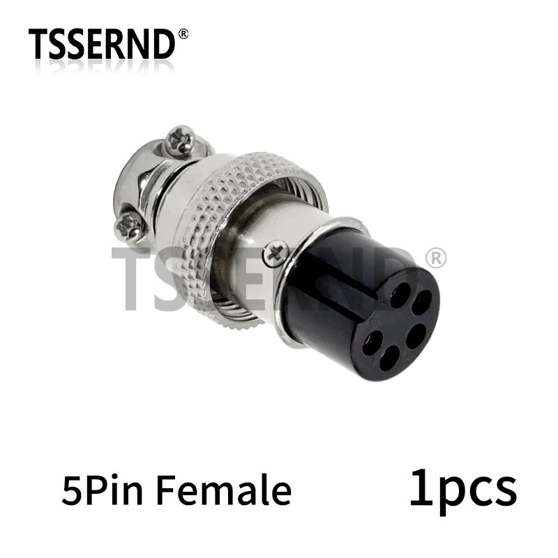 Aviation Socket Plug GX16 GX16 Female 5PIN