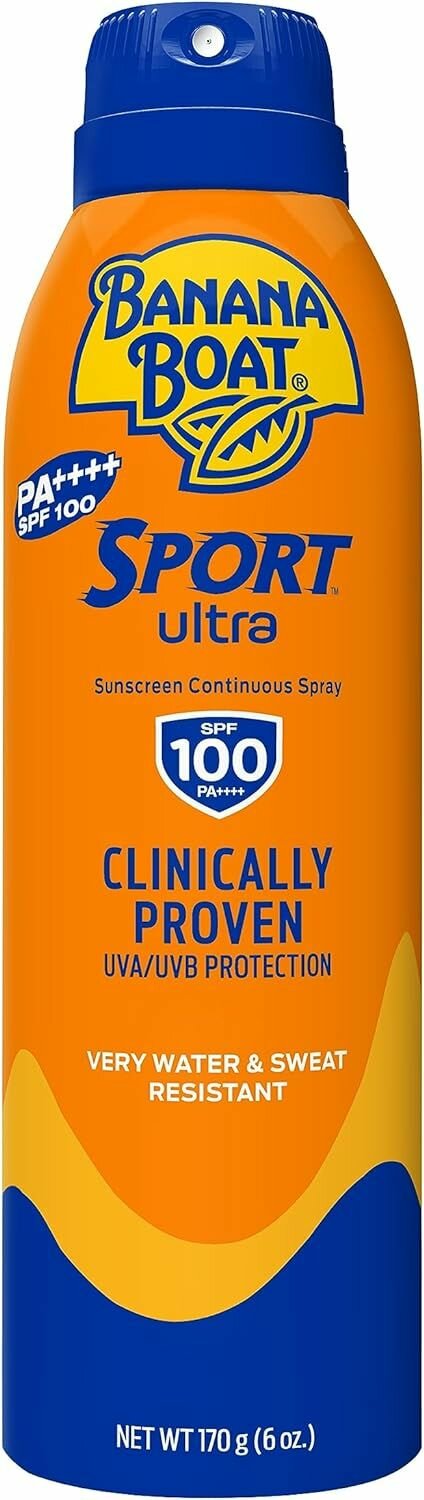 Солнцезащитный спрей Banana Boat Ultra Sport, новая формула, SPF 100+, 170 мл