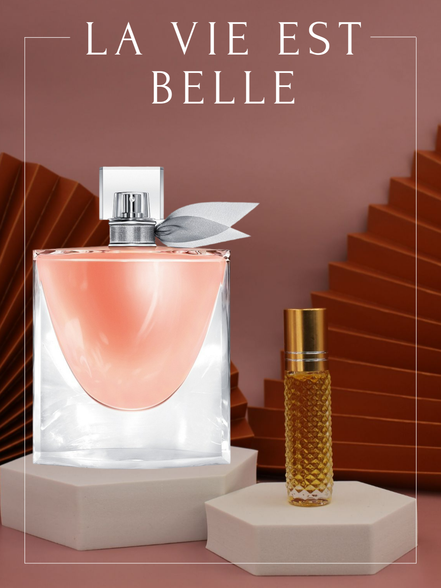 Духи масляные La Vie Est Belle; Timeless Perfume; Ла Ви Эст Бель роликовый флакон 8 мл