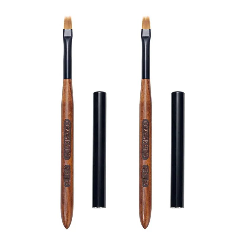 Деревянные кисти для дизайна ногтей 2PCS-A