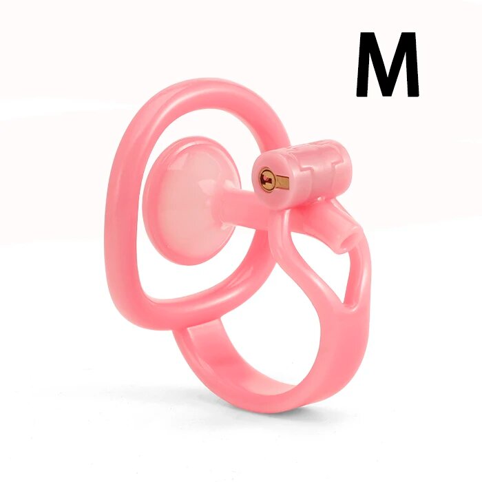 Сисси обратный Innievader мужское устройство целомудрия пенис бондаж клетка член замок Pink-M