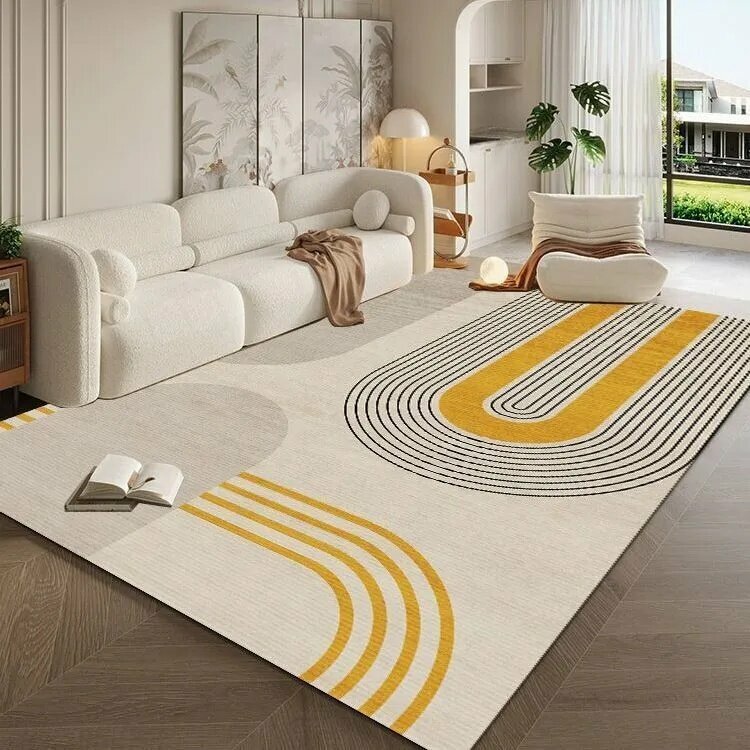 Ковер безворсовый геометрический принт 200x300 см