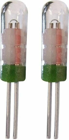 Лампочки MAGLITE LM2A001 для фонаря M3A012 и M3A092, 2 штуки