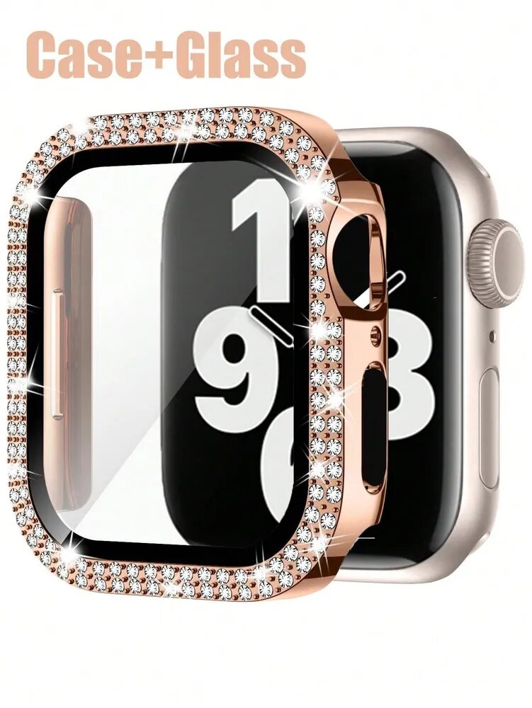 Чехол на умные часы Apple Watch 40/41/42/44/45/46mm, Чехол для Apple watch series 4 5 6 7 8 9 10 11 SE, Противоударный тонкий бампер с защитой от повреждений, грязи и отпечатков