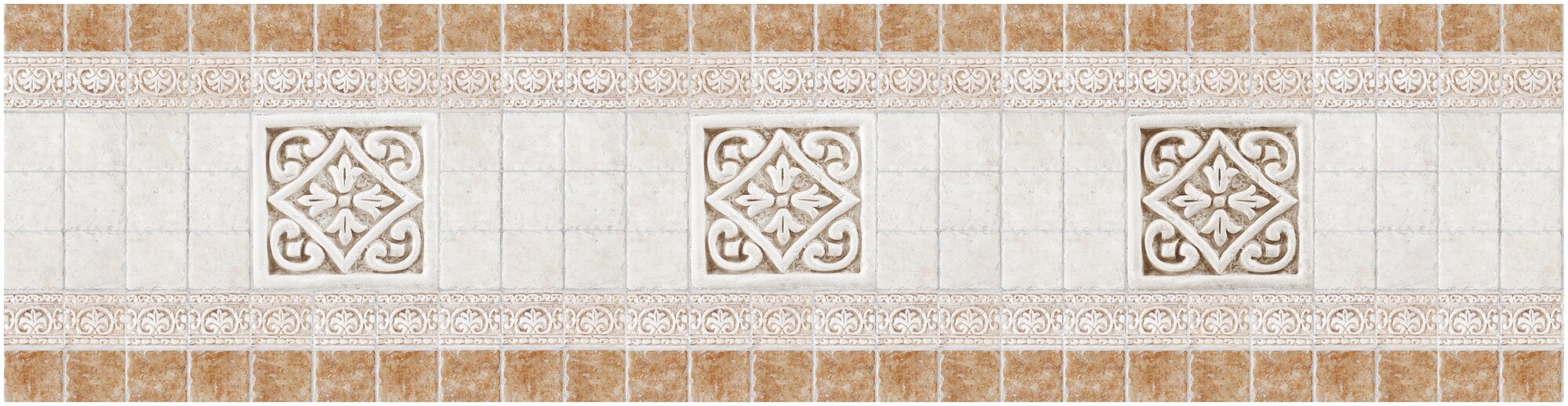 Кухонный фартук/стеновая панель для кухни/фартук на кухню 3D-эффект на основе SPC (каменно-полимерный композит) 3000*610*2мм PC 132