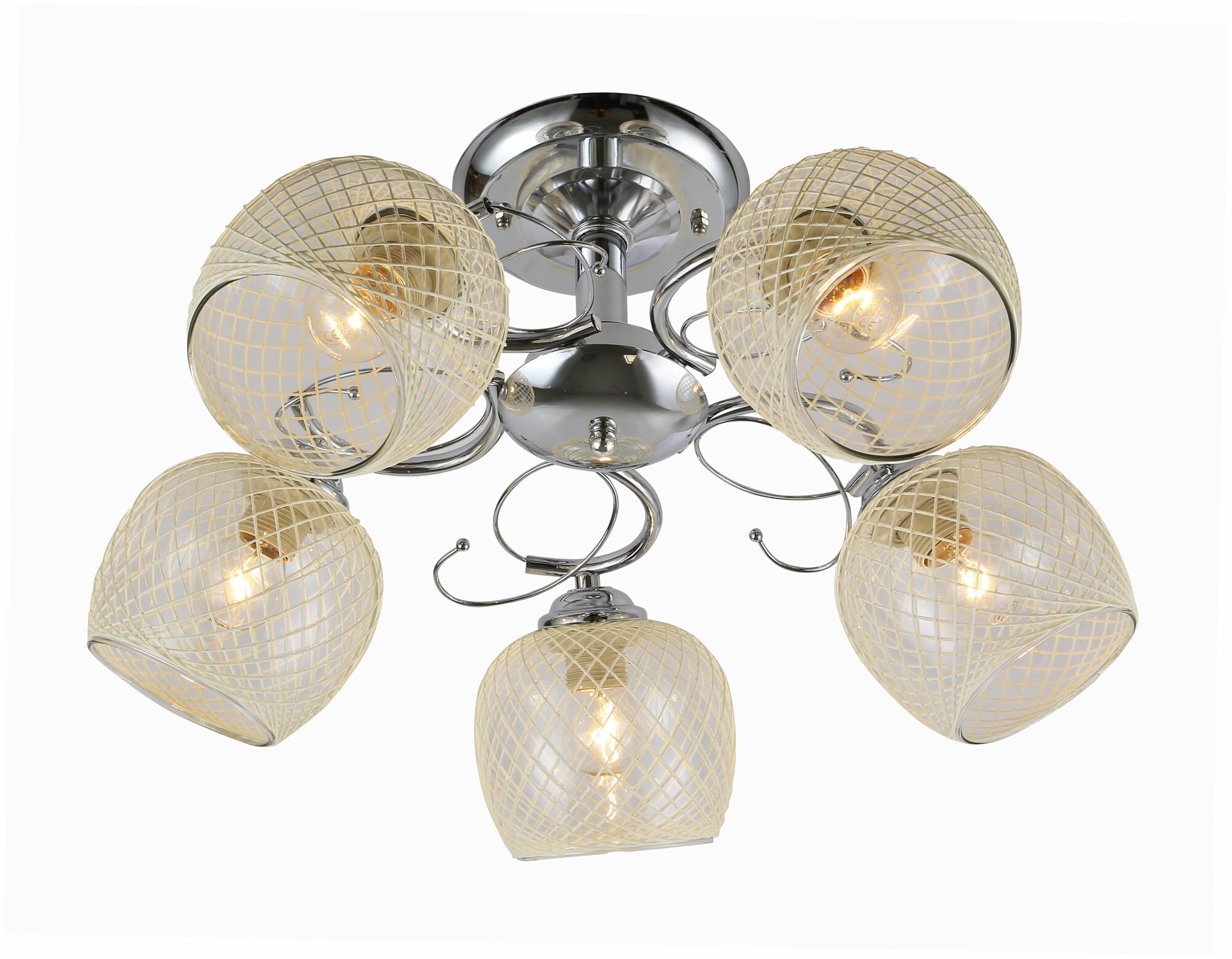 Люстра потолочная BORTEN A029/5 CH