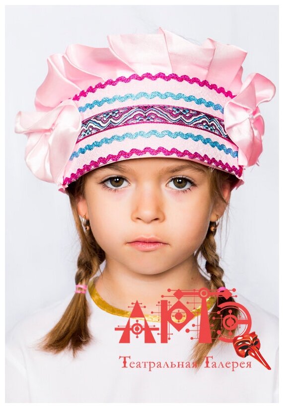 Кокошник Настенька (Цв: Розовый )