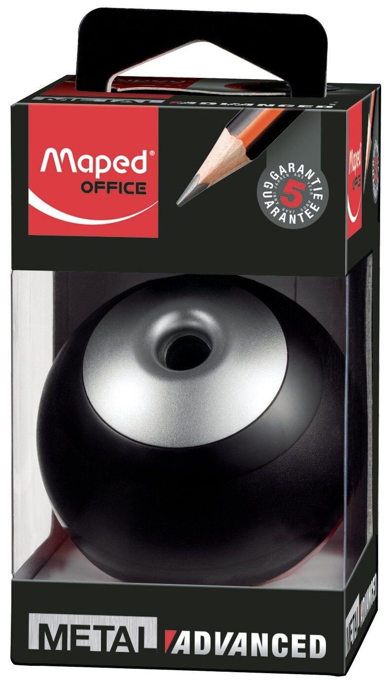 Maped. Точилка "Advanced" 1 отверстие с контейнером