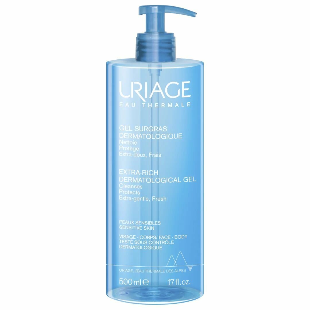 URIAGE Обогащенный дерматологический гель Extra-Rich Dermatological Gel (500 мл)